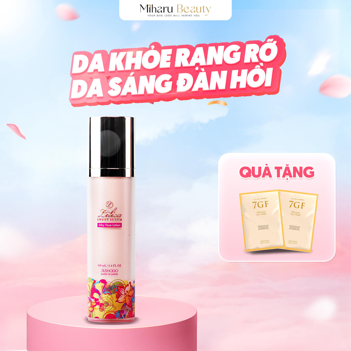 Nước cân bằng phục hồi da tổn thương, kích thích tế bào mầm - Lilica ...