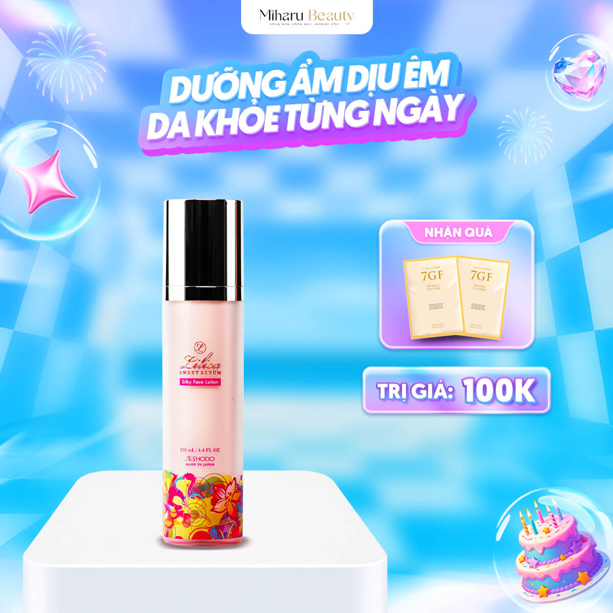 Nước cân bằng phục hồi da tổn thương, kích thích tế bào mầm - Lilica ...