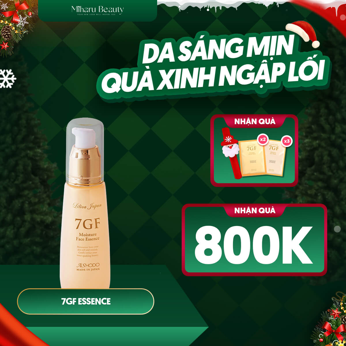 Nước thần chống lão hoá tinh chất Peptide và Collagen - 7GF Moisture ...